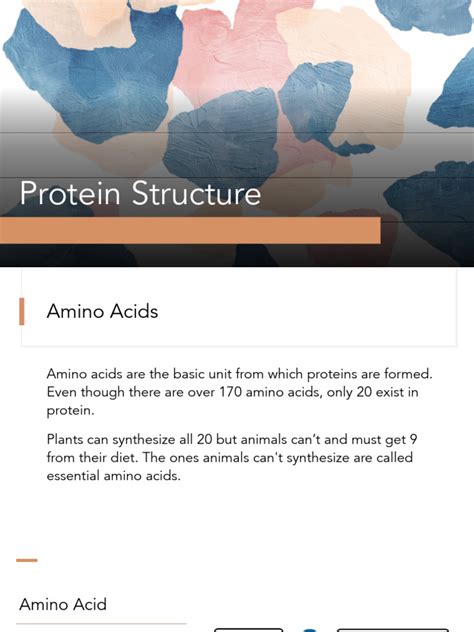 protein structure biology pdf protein structure proteins