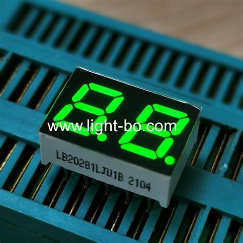 울트라 화이트 듀얼 디지트 028 7 세그먼트 Led 디스플레이 소형 가전 제품용 일반 음극 제조업체 및 공급 업체