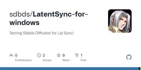 latentsync for windows readme md at main · sdbds latentsync for windows · github