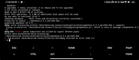 Error Apt Fix Broken Install Rtermux