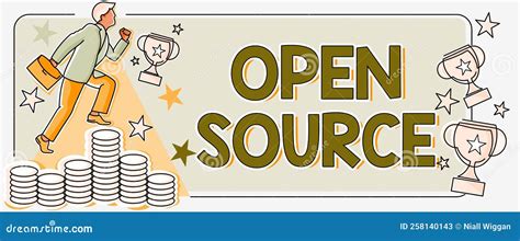 Text Showing Inspiration Open Source Concept Meaning Contains The Source Code That Can Be
