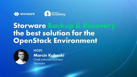 The Ultimate OpenStack Protection Solution Meet Storware Backup And Recovery YouTube