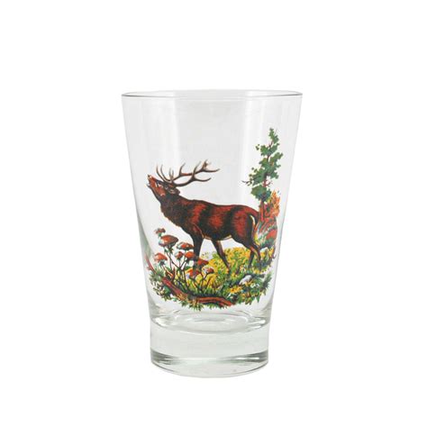 Vannglass Hjort Brødrene Flaarønning