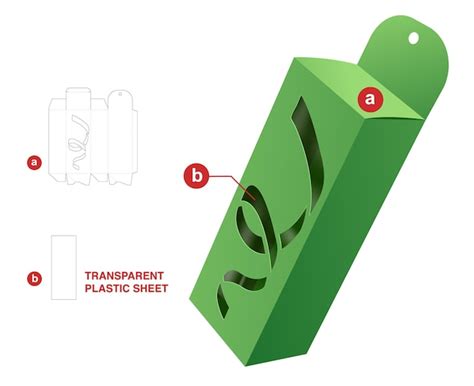 포장 상자 다이 컷 템플릿 및 3d 모형 프리미엄 벡터 포장 상자 다이 컷 템플릿 및 3d 모형 프리미엄 벡터