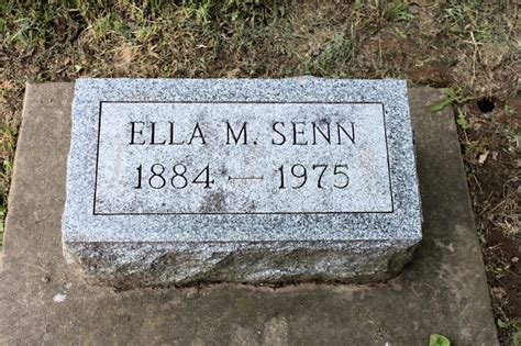 Ella Martha Senn 1884 1975 Homenaje De Find A Grave