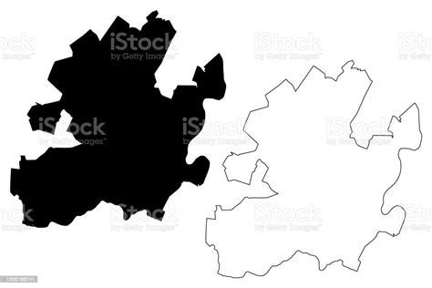 샬러츠빌 시 카운티 버지니아 연방 지도 벡터 일러스트 낙서 스케치 Cville지도 0명에 대한 스톡 벡터 아트 및 기타 이미지 Istock