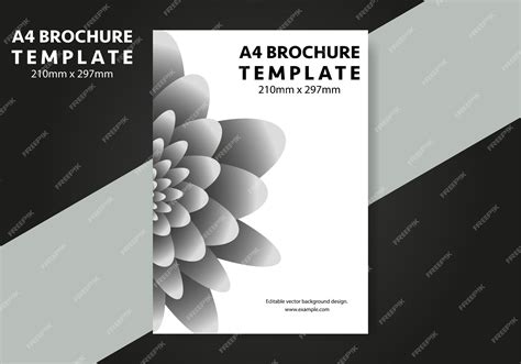 Premium Vector A4 Brochure Background Design Template Vector Flyer Template For Business