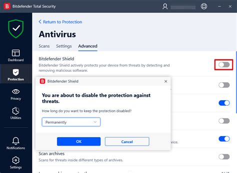 Temporarily Disable Avast Symantec Eset Mcafee Avira Bitdefender