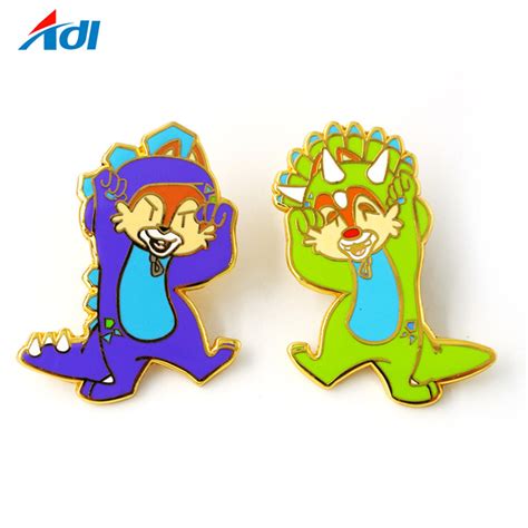 Custom Decorations Cartoon Character New Designs Soft Hard Enamel Lapel