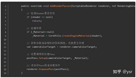 Urp（七）后处理 知乎
