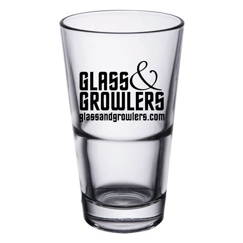 Libbey 15789 14oz Stackable Mixing Glass