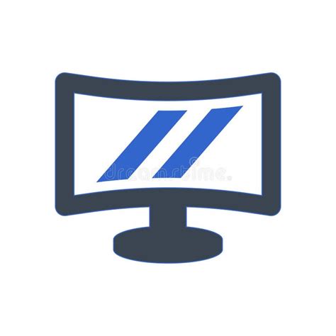 Flexible Display Icon Stock Vector Illustration Of Technology 350120844