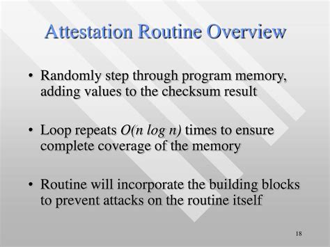 ppt remote software based attestation for wireless sensors powerpoint