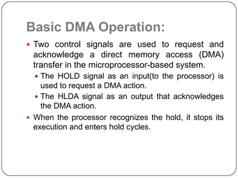 8237 Dma Controller Pptx Computer Peripherals Computing