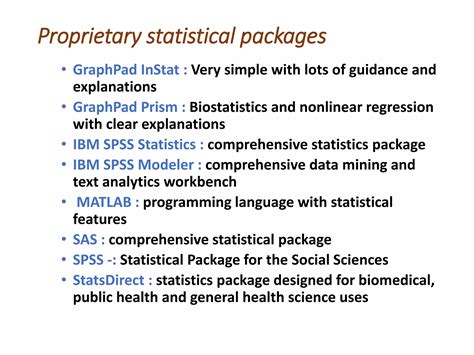 Statistical Softwarepptx