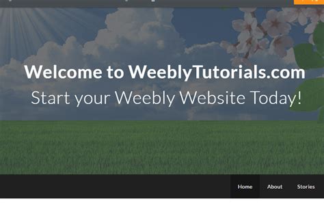 10 Great Examples Of Weebly Websites — Free Weebly Tutorials And Tricks
