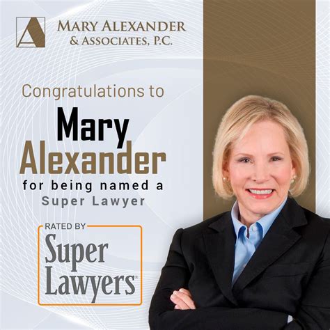 Mary Alexander And Associates Pc On Linkedin Mary Alexander Was Once