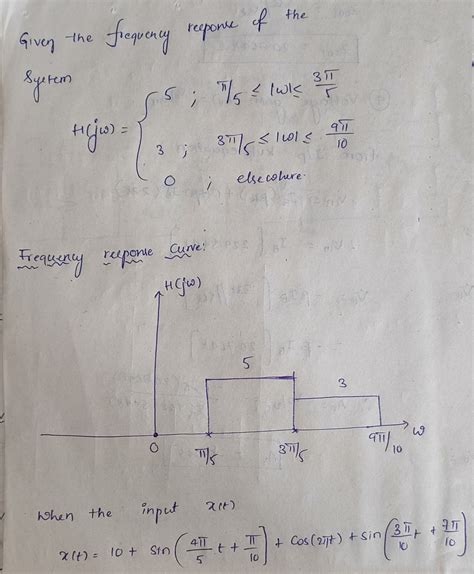 Solved Signals And Systems How Frequently Do We Need To Do This Consider Course Hero