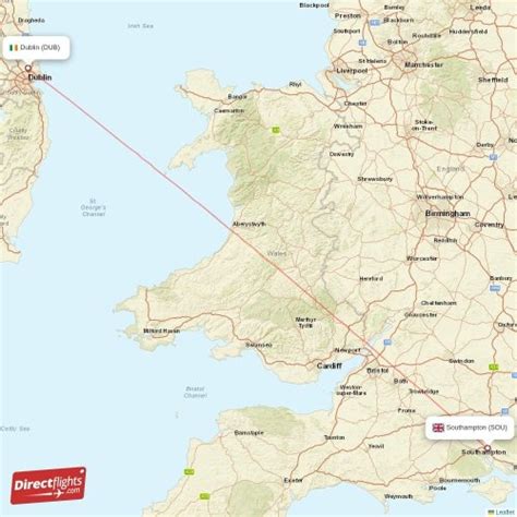 Direct Flights From Dublin To London Dub Lgw