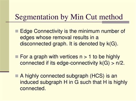 Ppt Segmentation Via Graph Cuts Powerpoint Presentation Free