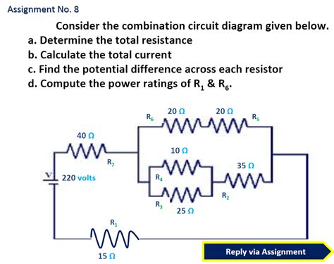 Solved Assignment No 8 Consider The Combination Circuit