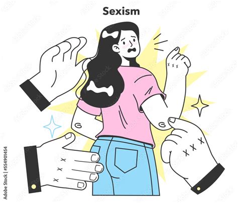 Sexual Harassment Assault And Abuse Behavior Hands Groping Female