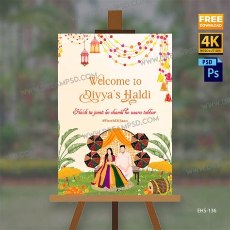 Welcome Sign Board Ehs 136