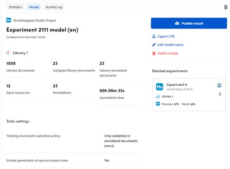 model expert ai platform authoring user manual