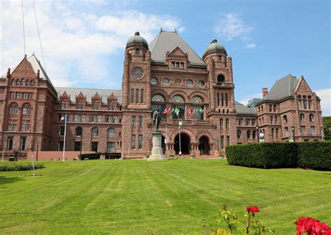 Legislative Building Spring Legislative Assembly Of Ontario