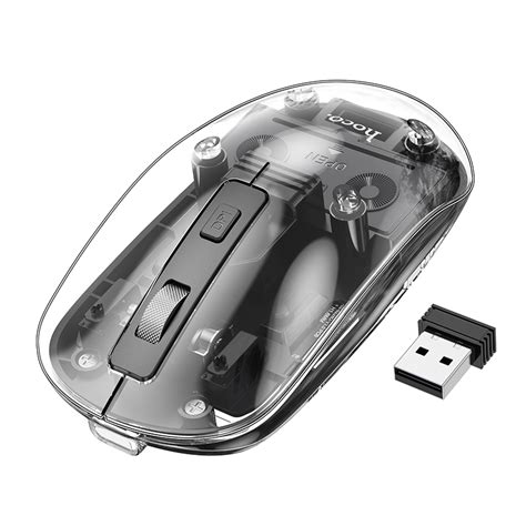 Hoco Dual Mode Wireless Mouse Dark Night Black Gm29 Bk