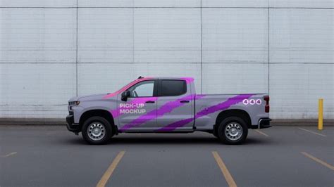 Free Pick Up Truck Mockup Psd Psfiles