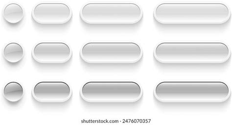 45776 Grey 3d Button Stock Vectors And Vector Art Shutterstock