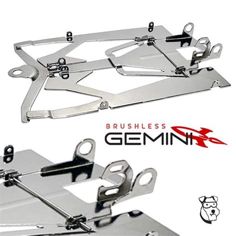 Mar219 Mid America 124 Brushless Gemini Flexi Chassis Heat Treated
