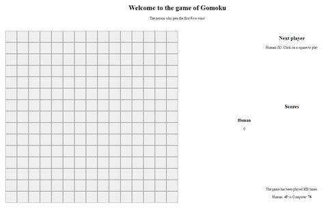 Gomoku Game Mai Tien Long Professional Portfolio