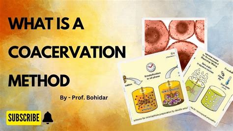 What Is Coacervation Method Nanotechnology Youtube