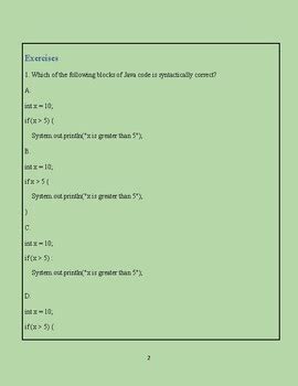 Adrian S AP CSA Math Methods In Java Exercises High School U L
