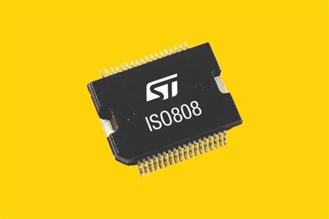 Stmicroelectronics High Side Switches Feature Protection And Diagnostics For Industrial Loads