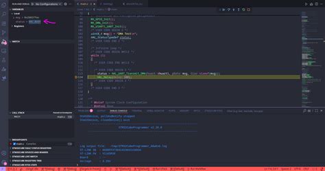 Stm32 H7 Dma Does Not Work With Vscode Stmicroelectronics Community
