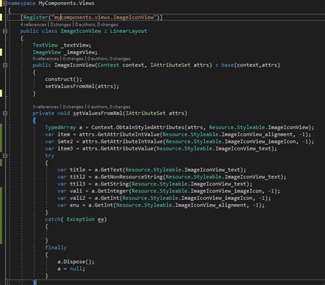 Xml Xamarin Android Custom View Get Custom Attribute Always Returns Default Value Stack Overflow
