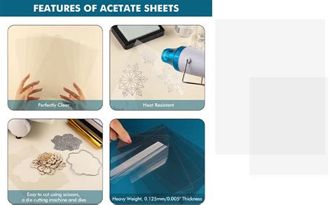 Heat Resistant Clear Acetate Sheets For Making Shaker