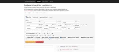 Bootstrap Datepicker Example ThemeSelection