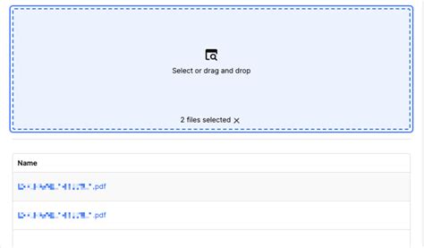Dropzone File Listing Option To Diy And Remove Default 💬 Feature