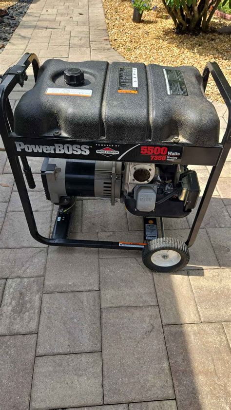 PowerBoss 7350 Briggs & Stratton 10 HP generator - Miscellaneous Tools - Charlotte Harbor ...