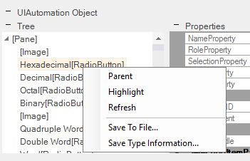 UI Automation Spy RapiseDocs