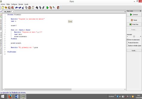 Programacion Decomputadoras Nemg Curso De Programacion Pseint CICLO PARA