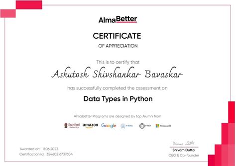 Ashutosh Bavaskar On Linkedin Almabetter Datascience