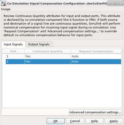 Co Simulation Signal Compensation Matlab And Simulink