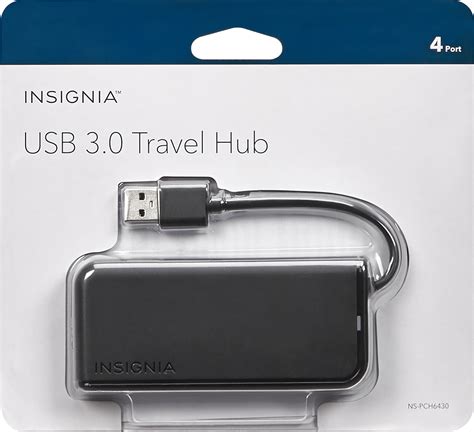 Customer Reviews Insignia Port Usb Hub Black Ns Pch Best Buy