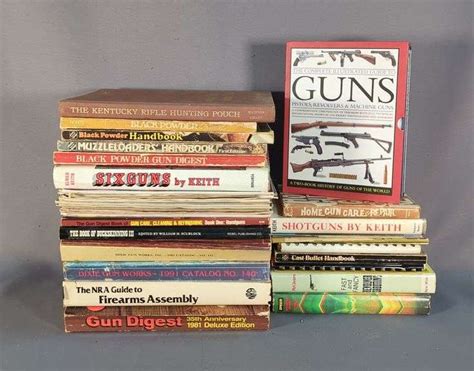 Firearm Book And Magazine Collection Includes Complete Illustrated Guide To Guns Firearm