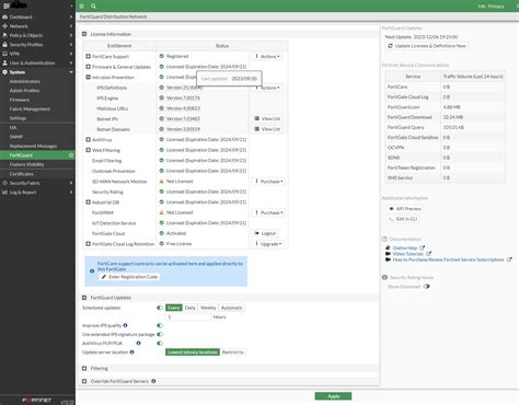 Fortigate Version 7013 No Fortiguard Updates Rfortinet